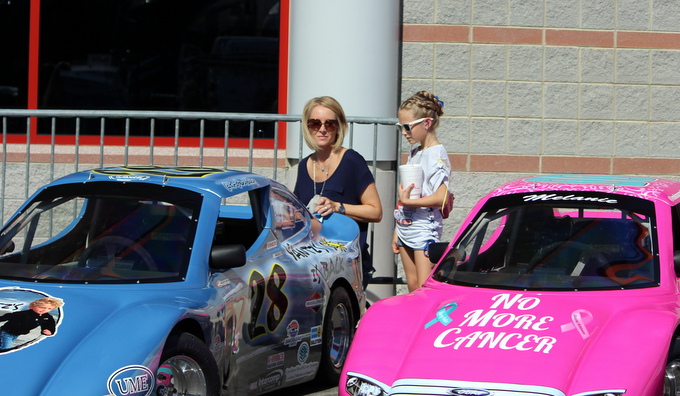 Kristen Yeley Wins Better Half Dash for Charity - SpeedwayMedia.com