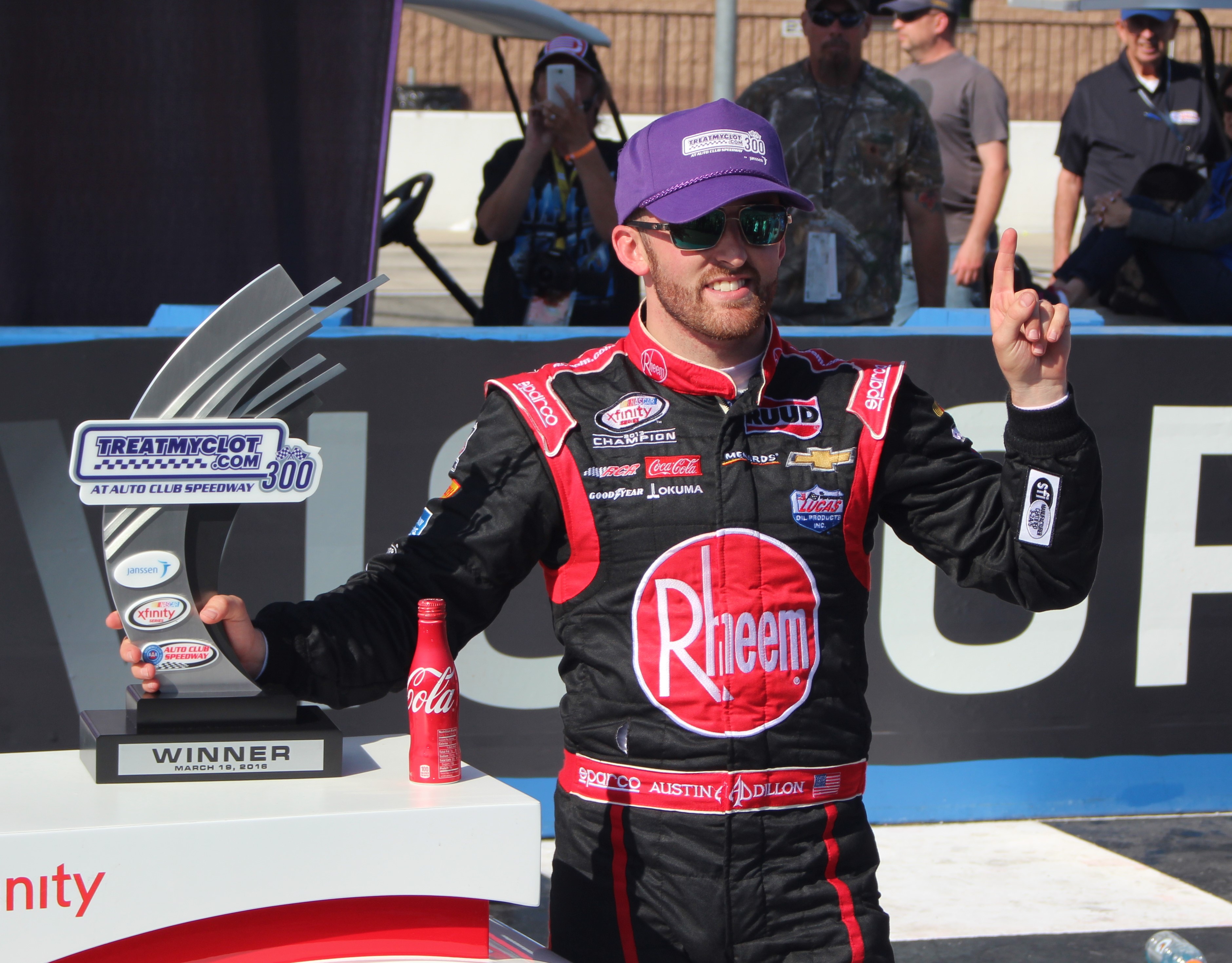 Austin Dillon Scores XFINITY Series Victory in California ...