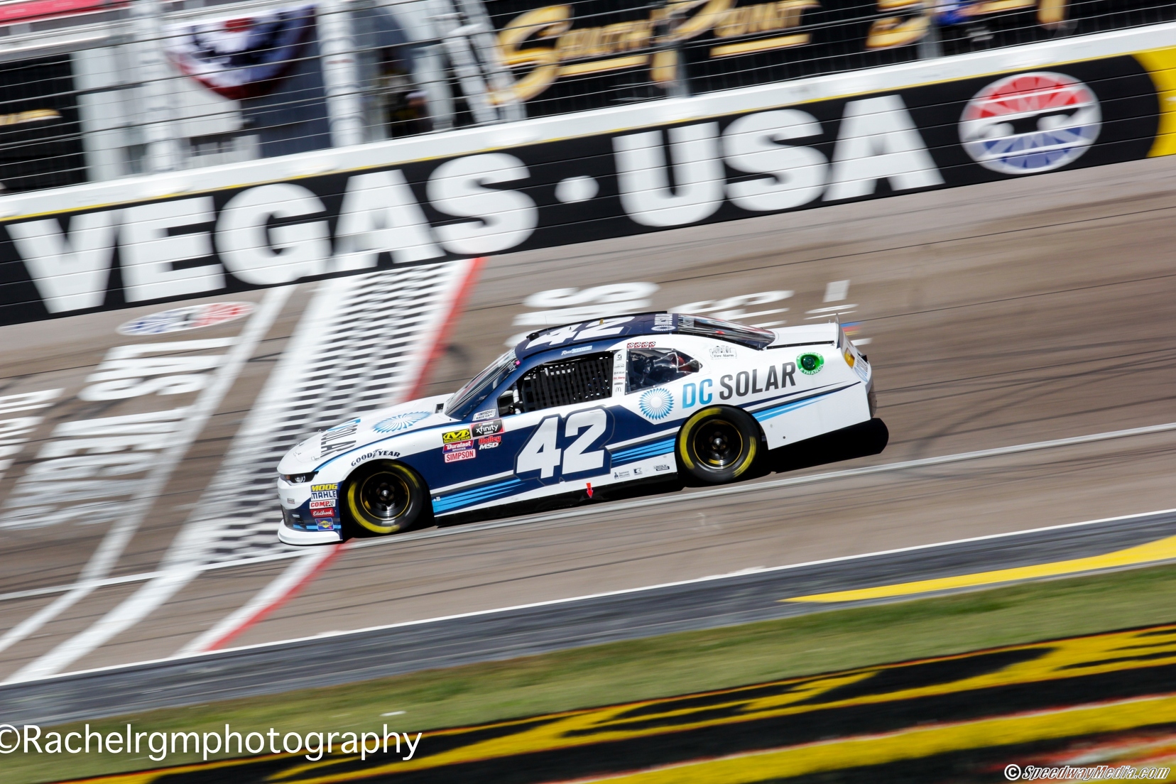 First Career Win for Chastain in the DC Solar 300 at Vegas ...