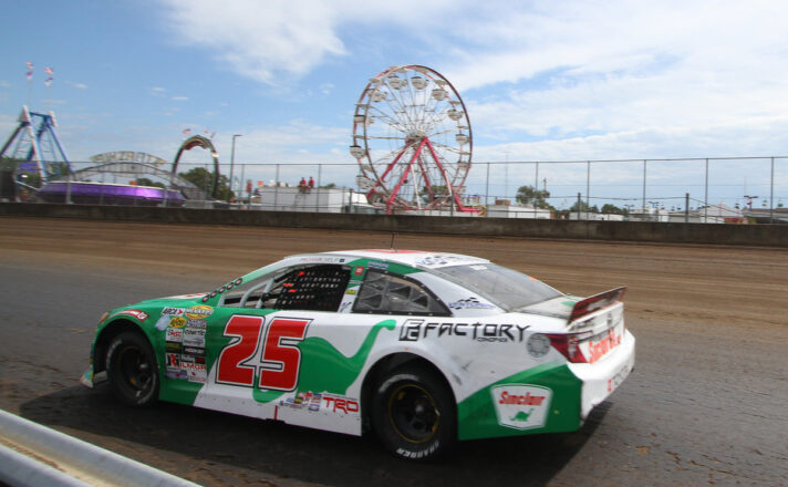 Self Victorious First Time On ARCA Dirt | SpeedwayMedia.com