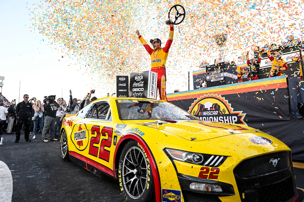 LOGANO CAPTURES SECOND NASCAR CUP SERIES TITLE IN FOUR YEARS, POWERED ...