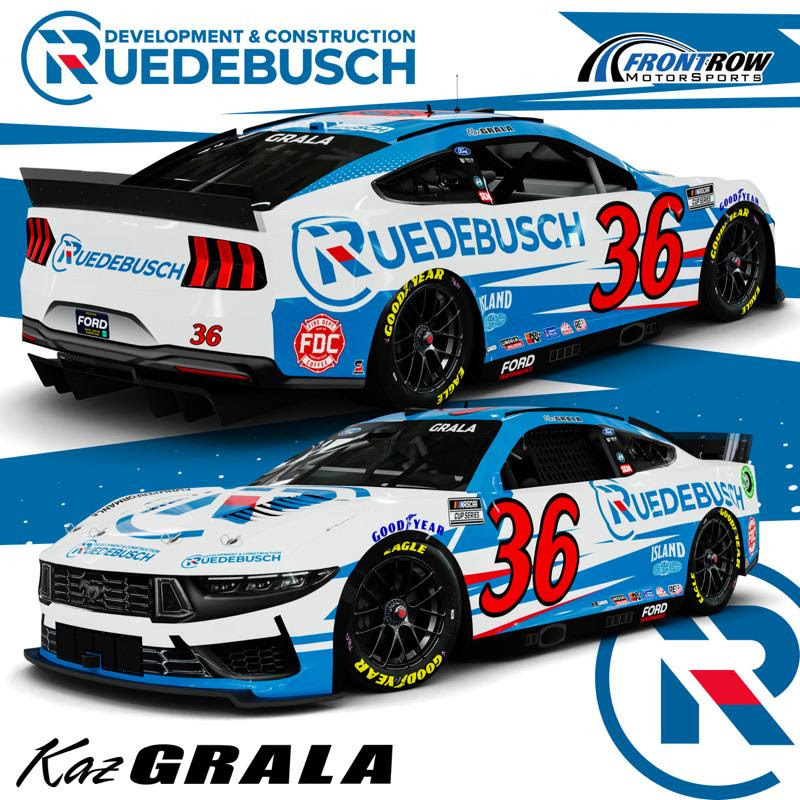 Kaz Grala to Attempt Daytona 500 with Front Row Motorsports ...