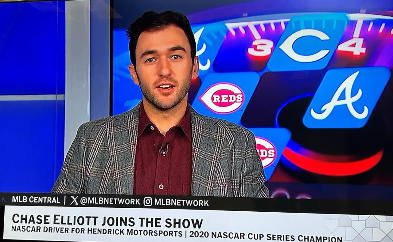 Chase Elliott visits FOX & Friends, MLB Network during busy New York media tour to talk NASCAR ...