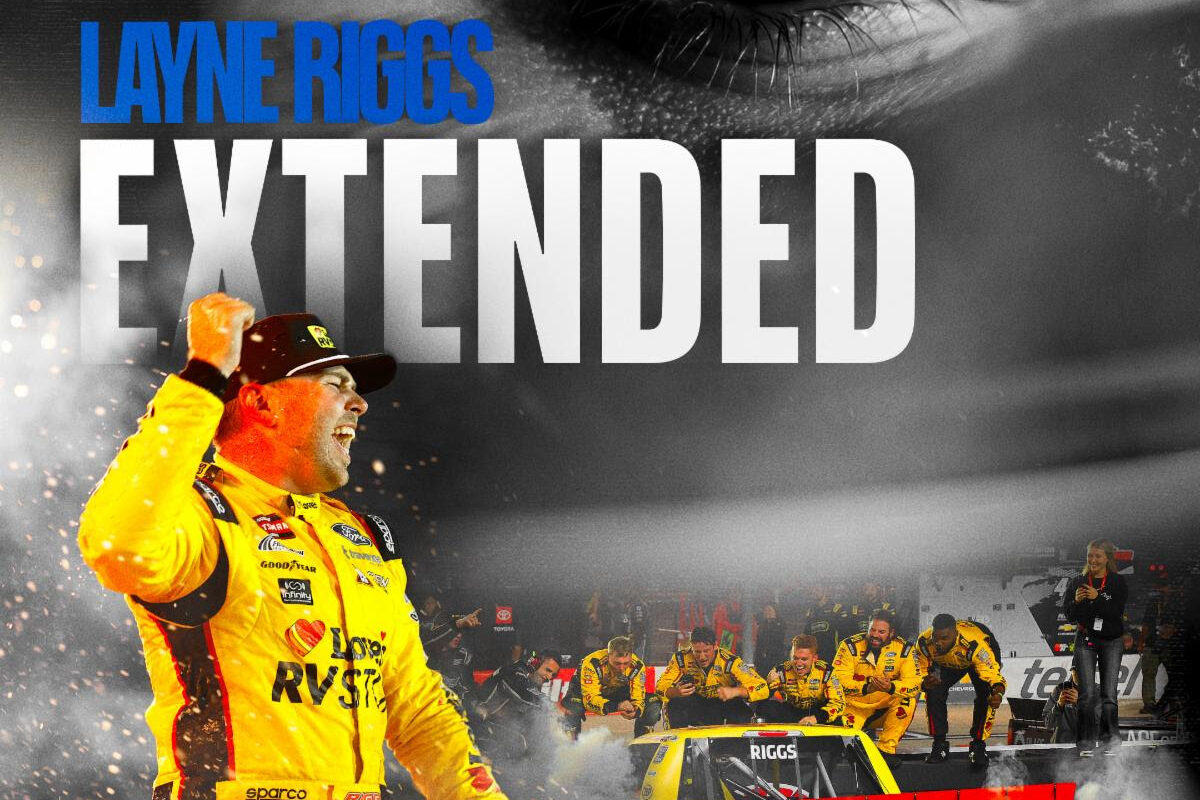 Front Row Motorsports Extends Layne Riggs' Contract Amid Success - BVM Sports