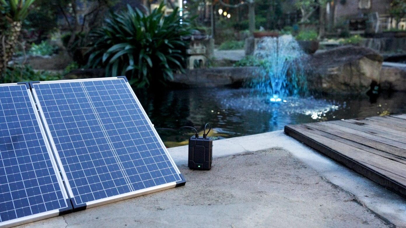 Sun-Powered Waterfalls: How to Build a Solar Fountain That Flows All ...