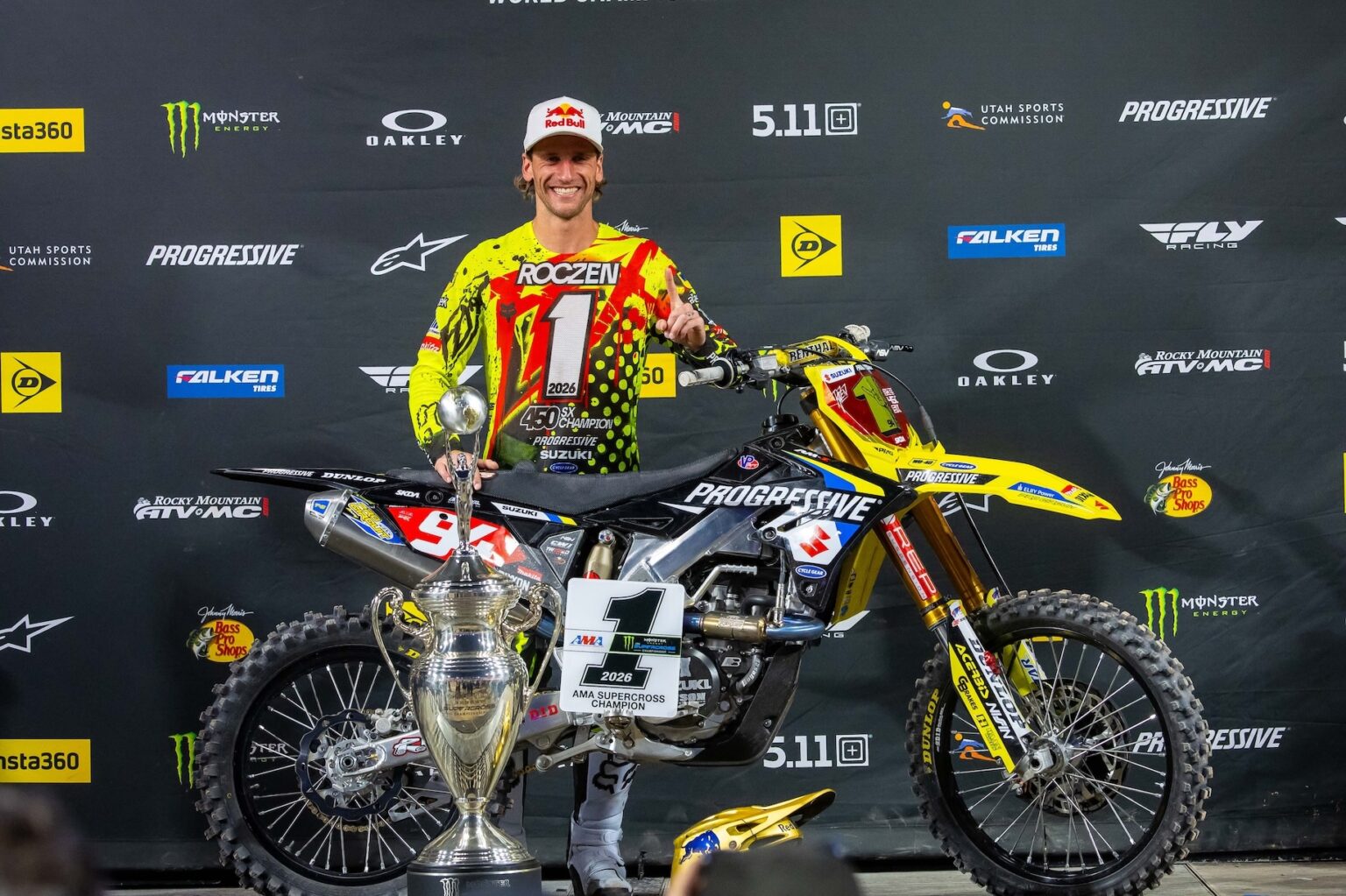Ken Roczen Captures Maiden Monster Energy Supercross Championship in ...