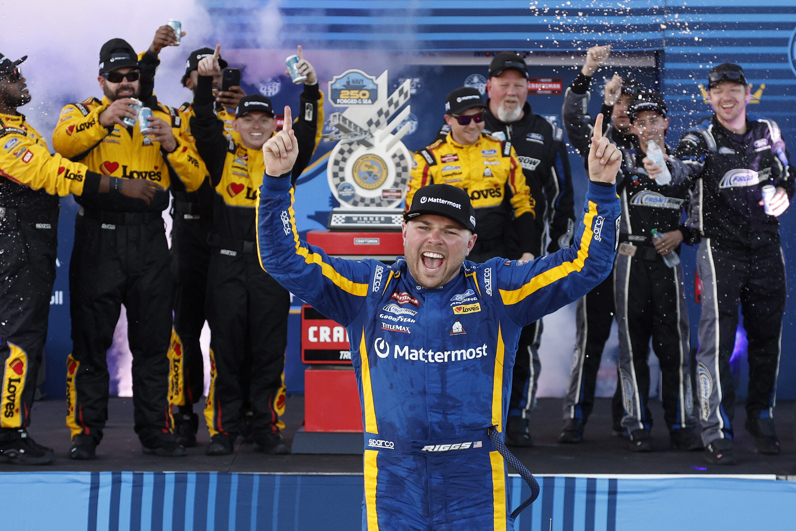 Layne Riggs capitalizes for wild Truck victory at San Diego - BVM Sports